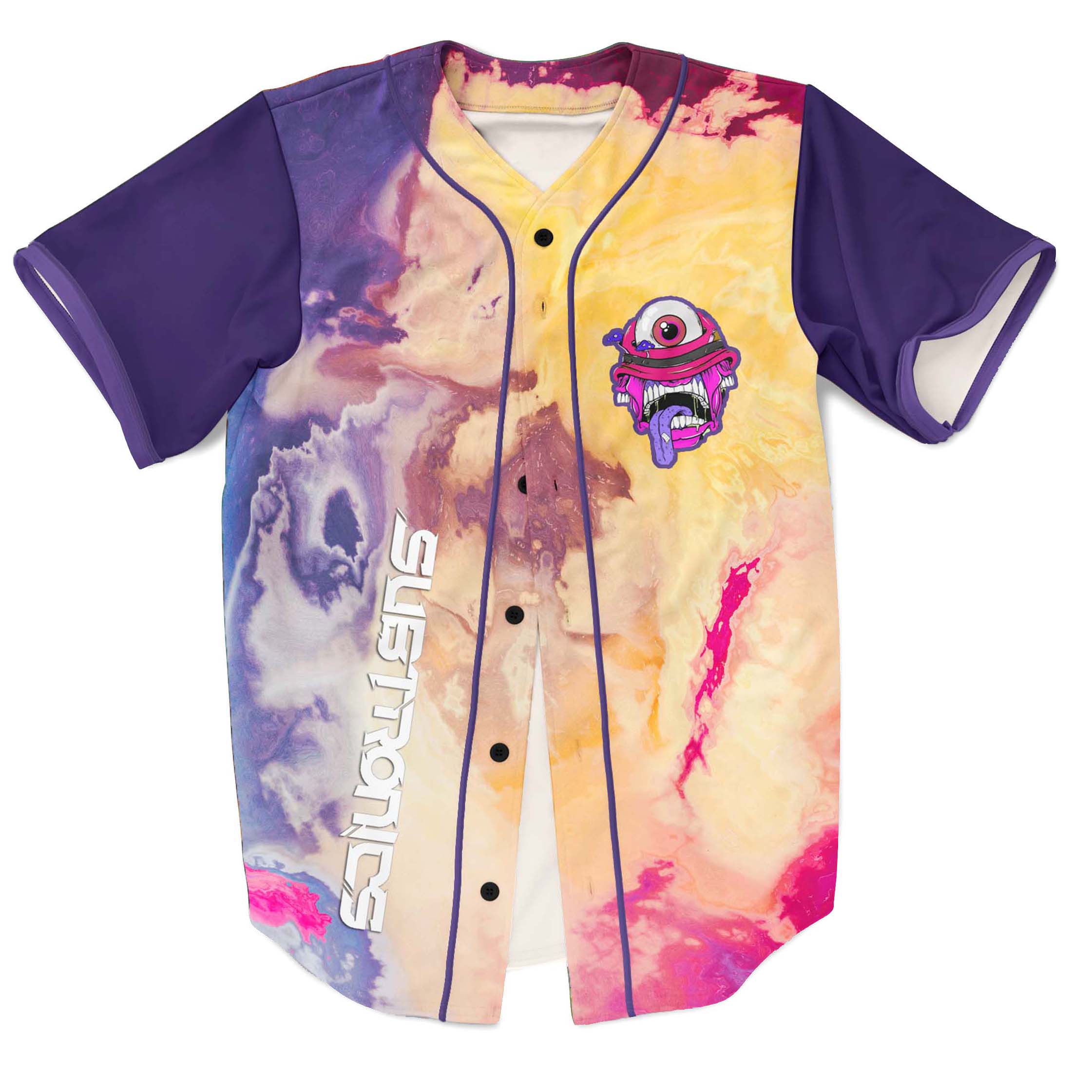 Subtronics liquid pink acid trippy Psychedelic cyclops army baseball ...